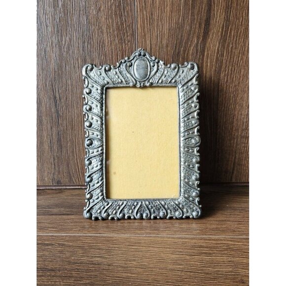 Home Decor | Accents | Vintage Heavy Metal Picture Frame Antique Home ...